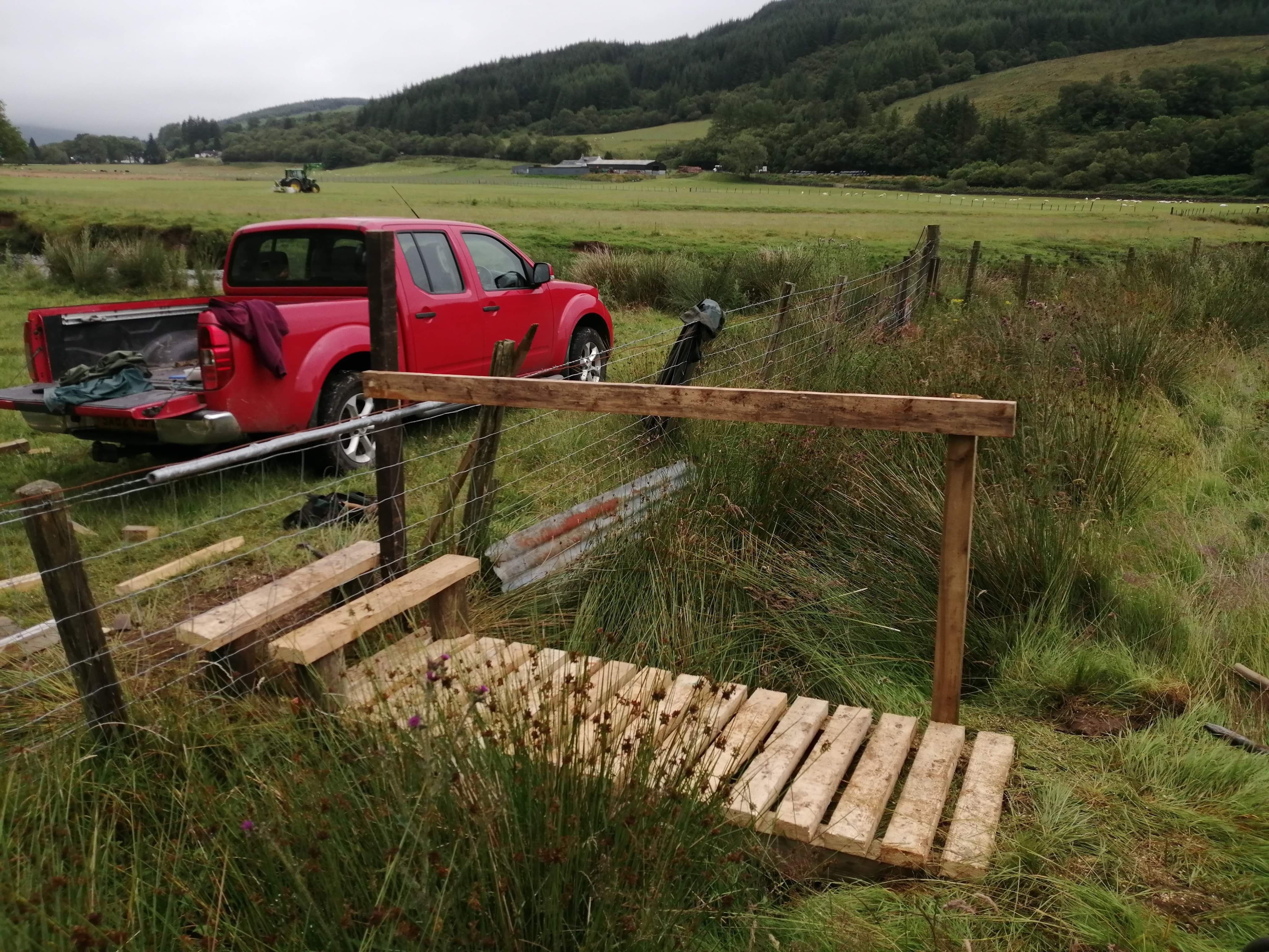 Ruel Access Improvements | Dunoon and District Angling Club