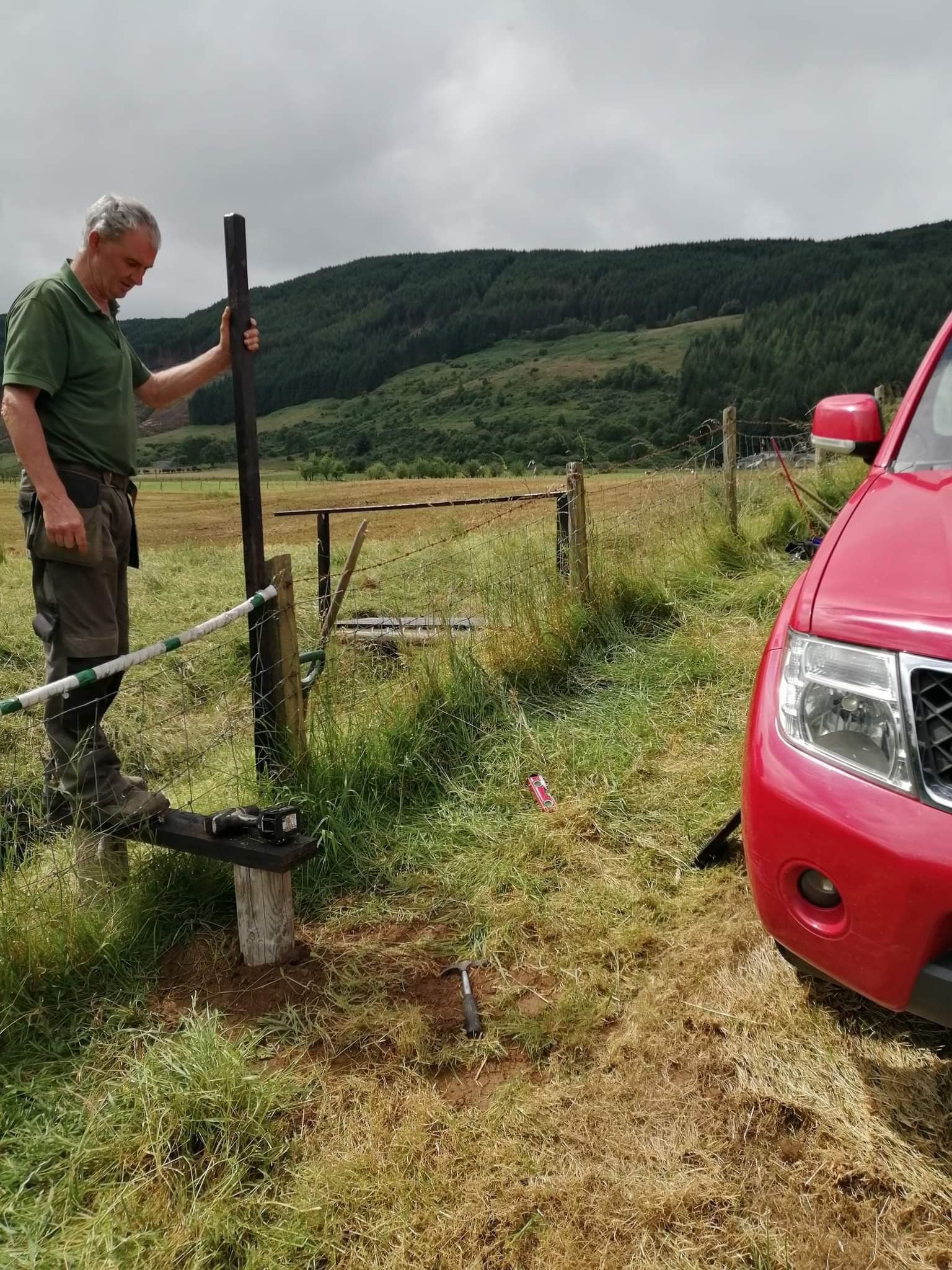 New Bridge and Stile at Ruel | Dunoon and District Angling Club