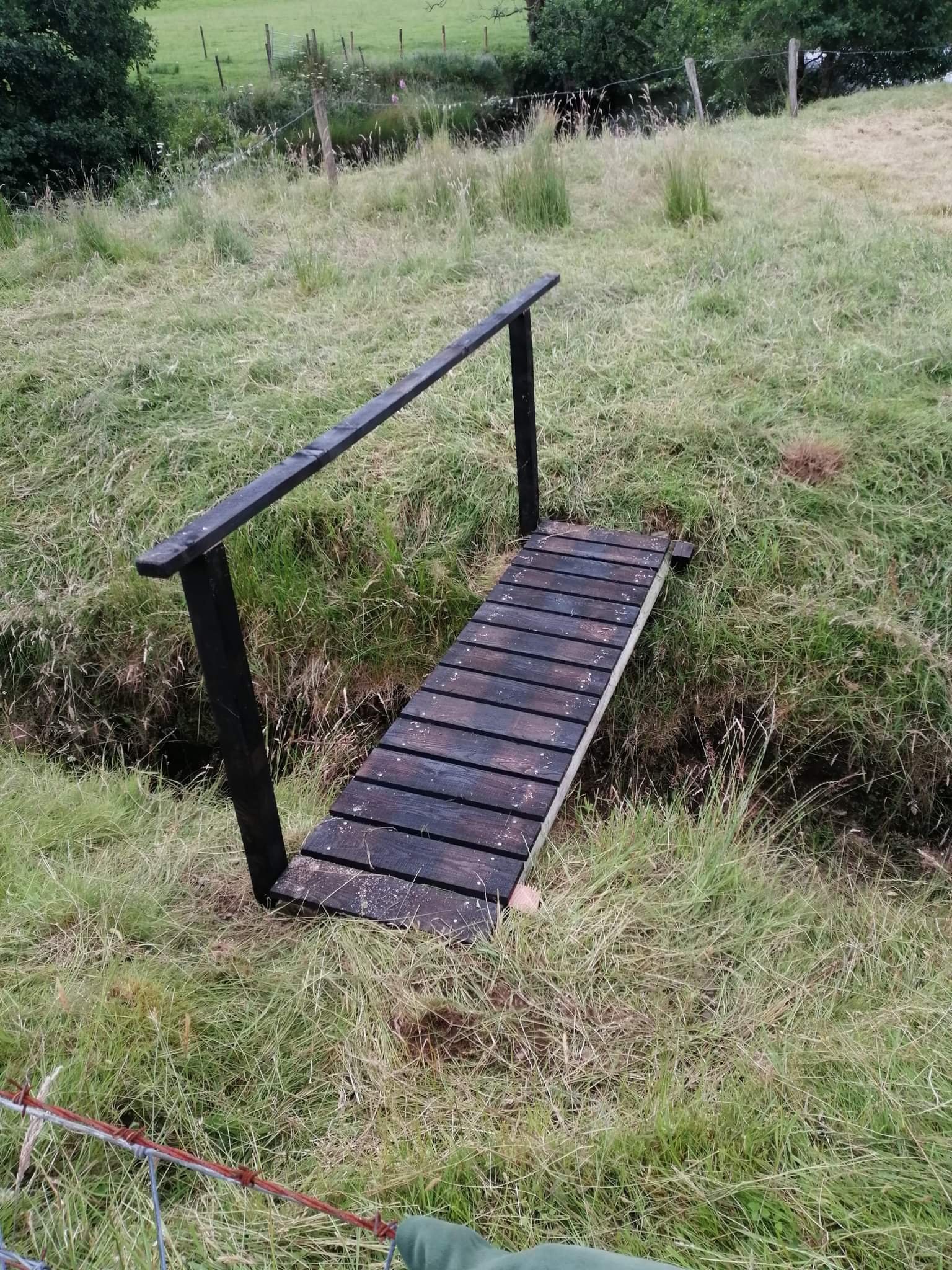 New Bridge and Stile at Ruel | Dunoon and District Angling Club