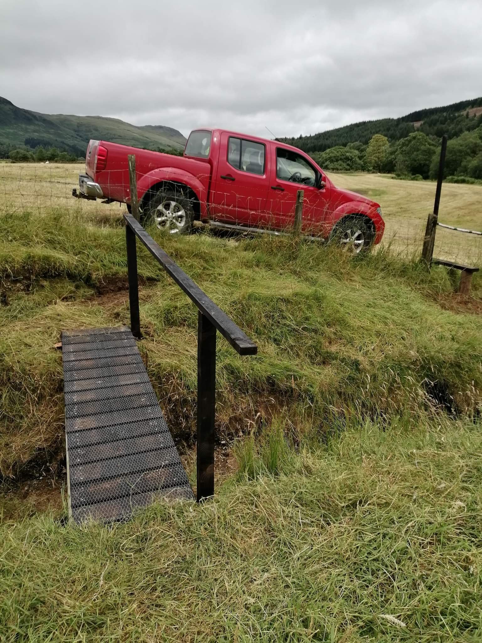 New Bridge and Stile at Ruel | Dunoon and District Angling Club
