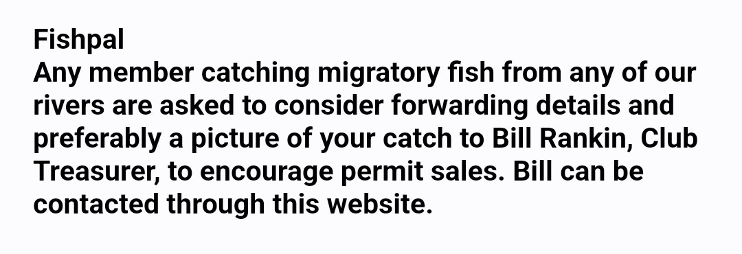 Fishpal | Dunoon and District Angling Club